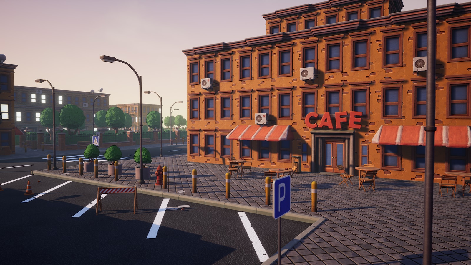Stylized City Assets Pack in Environments - UE Marketplace