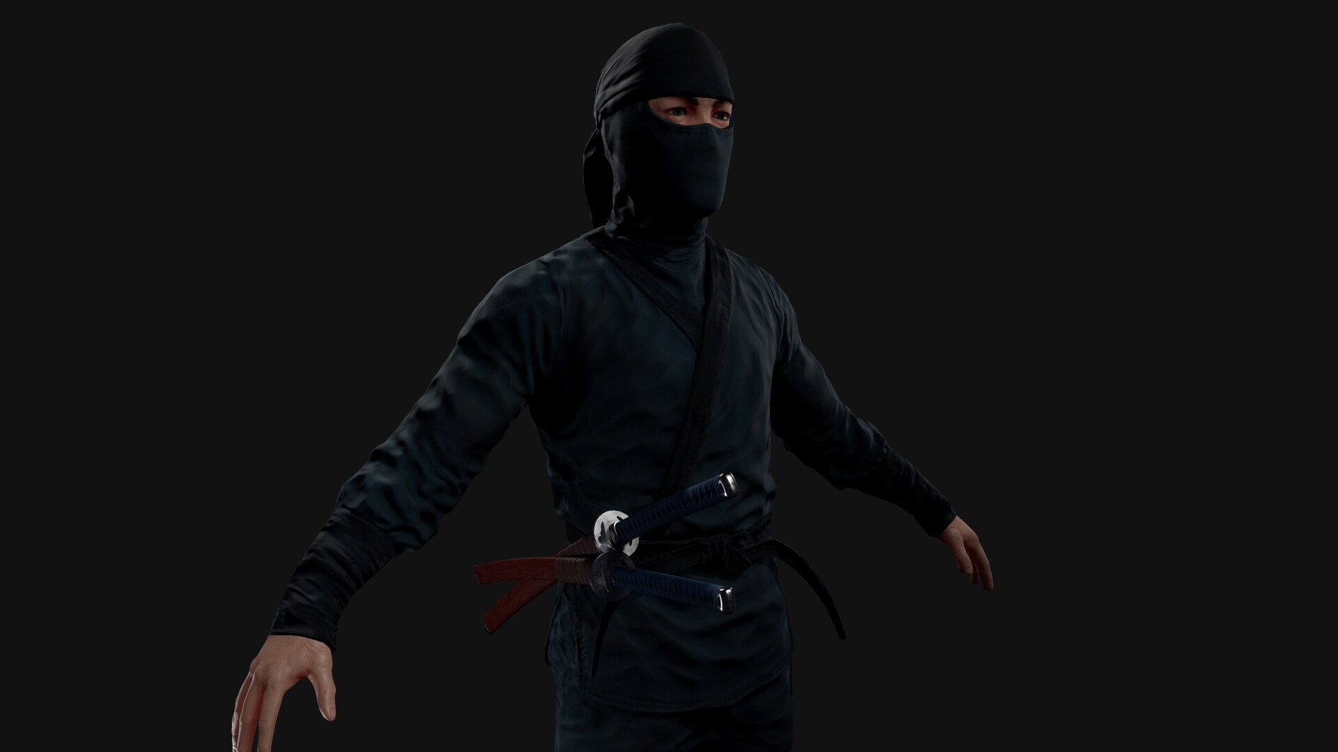 Ninja Warrior in Characters - UE Marketplace