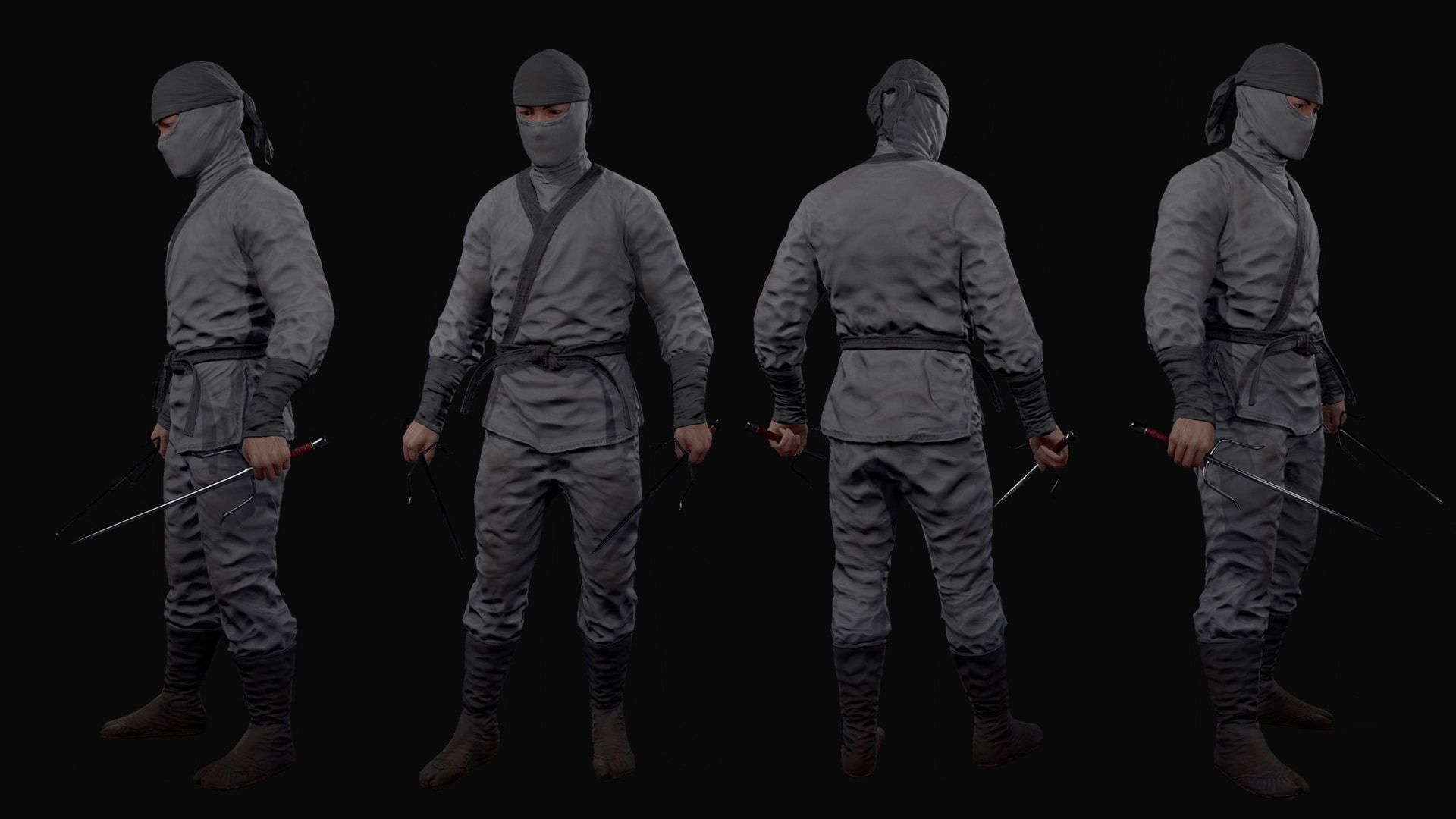 Ninja Warrior in Characters - UE Marketplace