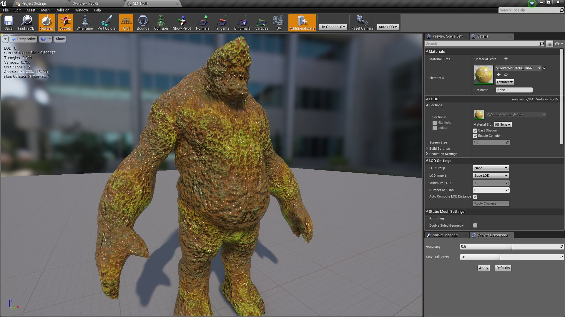 Meat Monsters Material Pack 2 in Materials - UE Marketplace