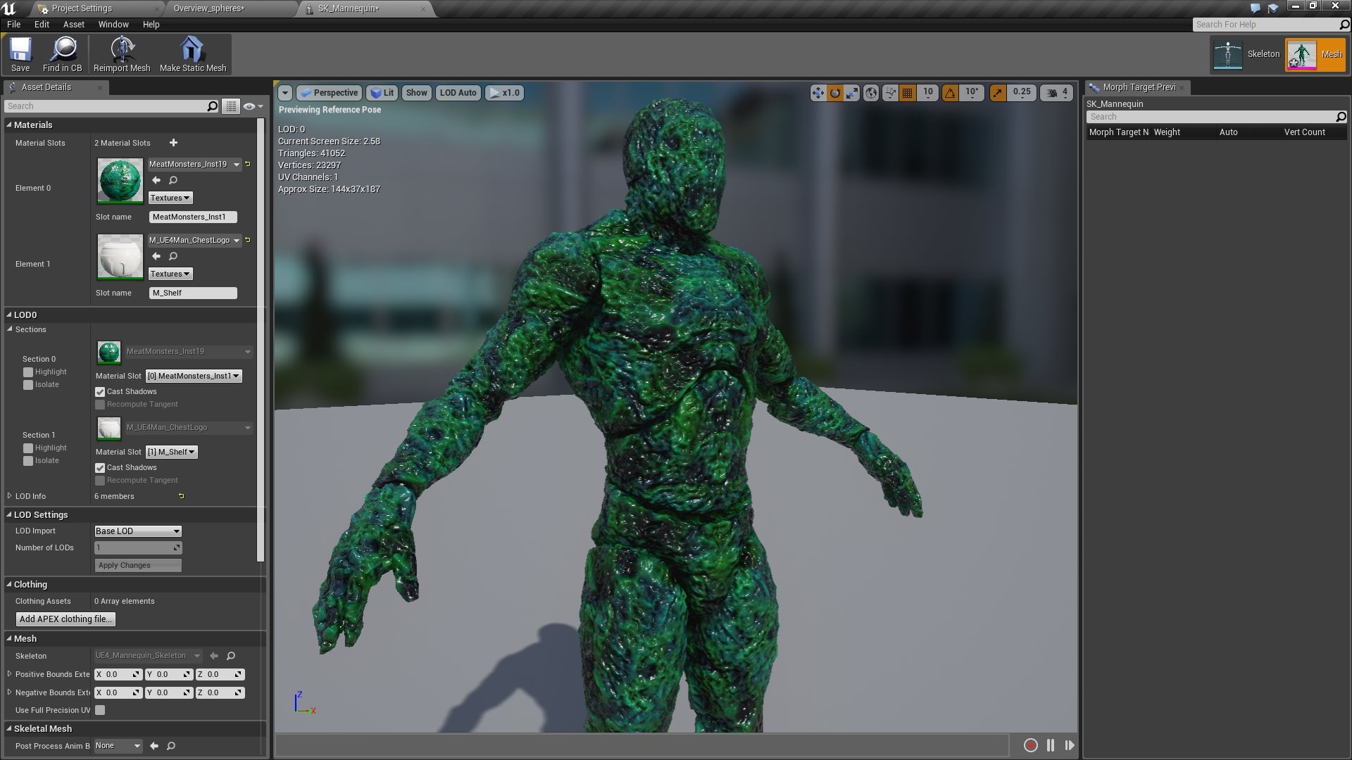 Meat Monsters Material Pack in Materials - UE Marketplace