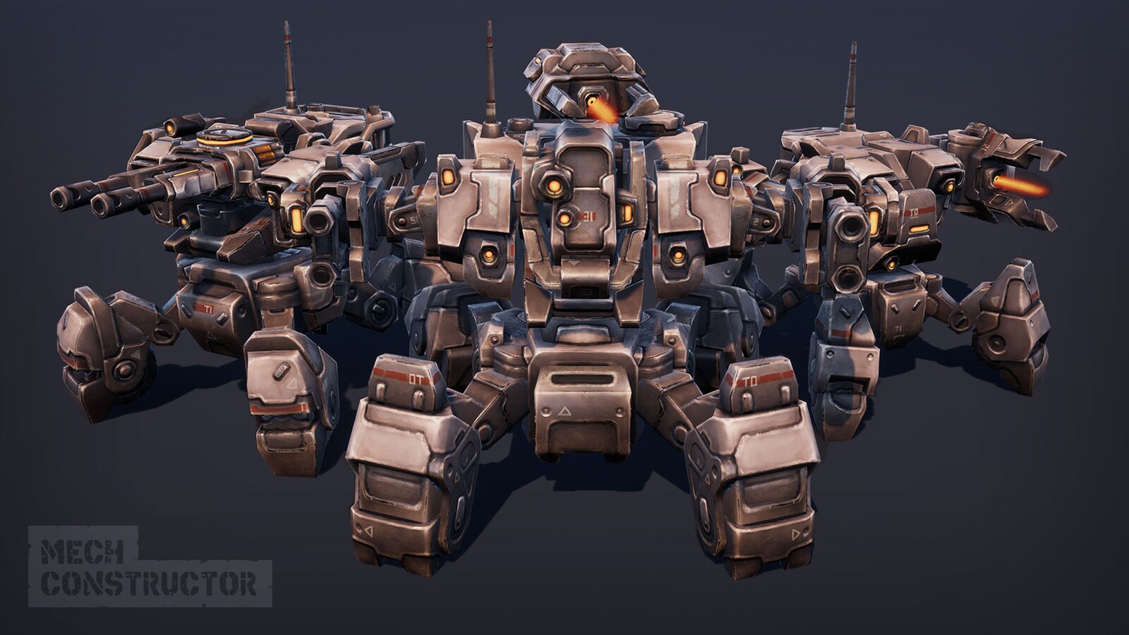 Mech Constructor - Spiders and Tanks in Characters - UE Marketplace