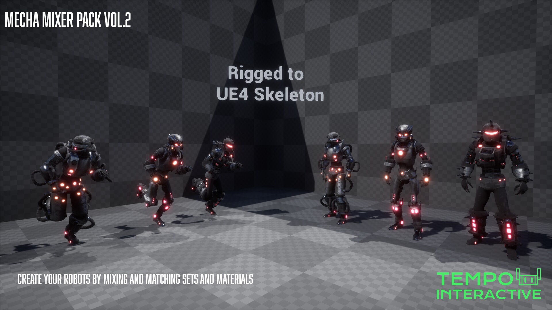 Mecha Mixer Pack Vol.2 in Characters - UE Marketplace