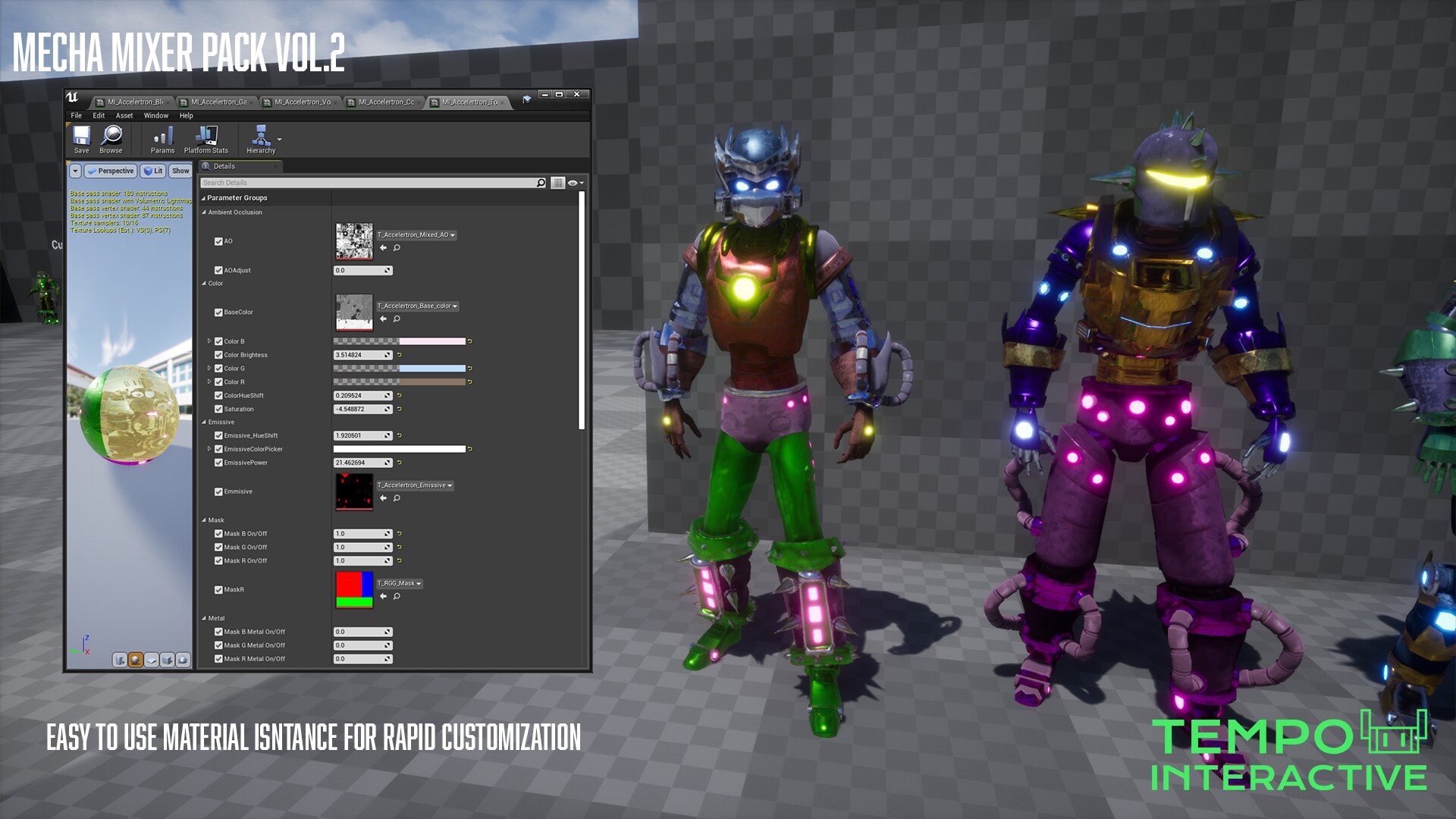 Mecha Mixer Pack Vol.2 in Characters - UE Marketplace