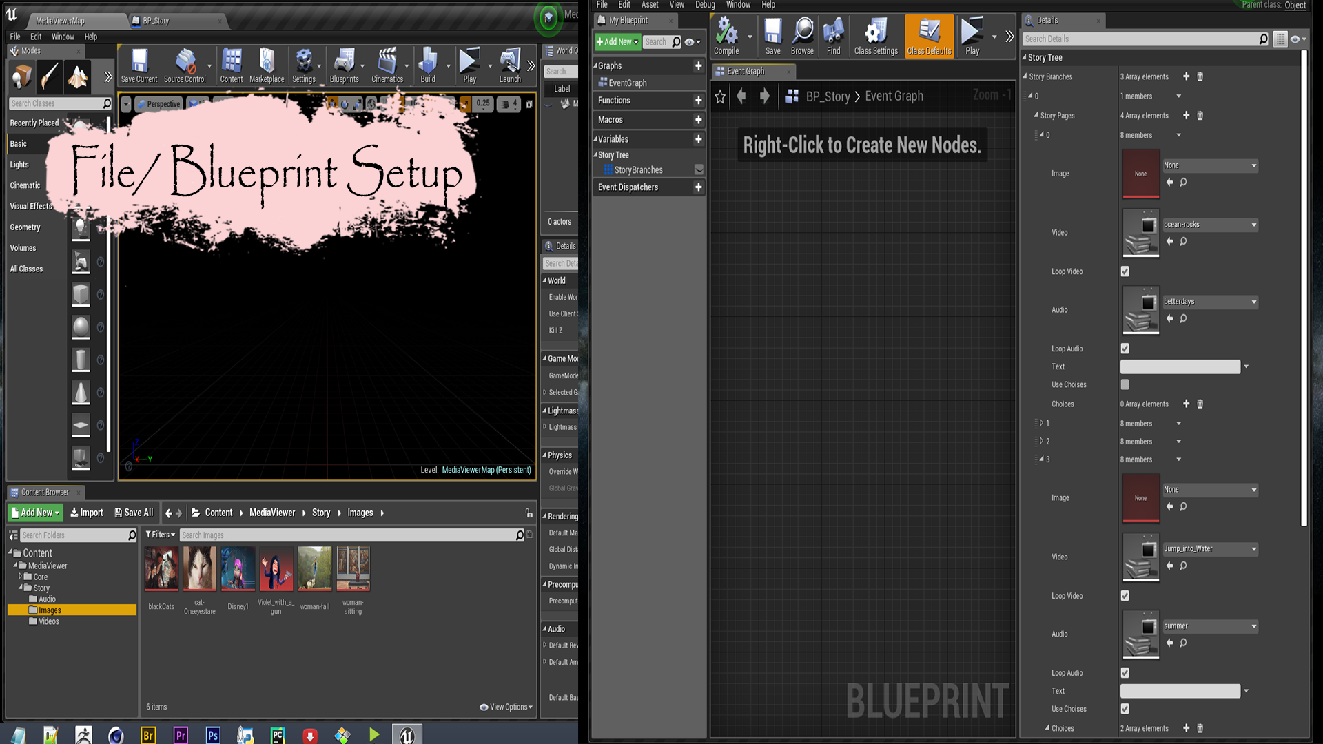Media Viewer (UE4 VN Media Packaging) in Blueprints - UE Marketplace