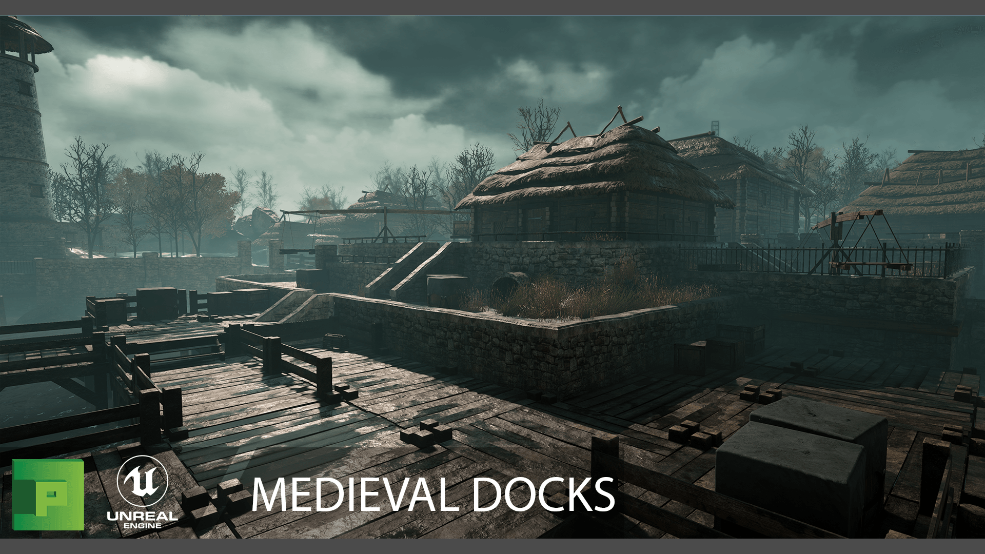 Medieval Docks by PolyPixel in Environments - UE4 Marketplace