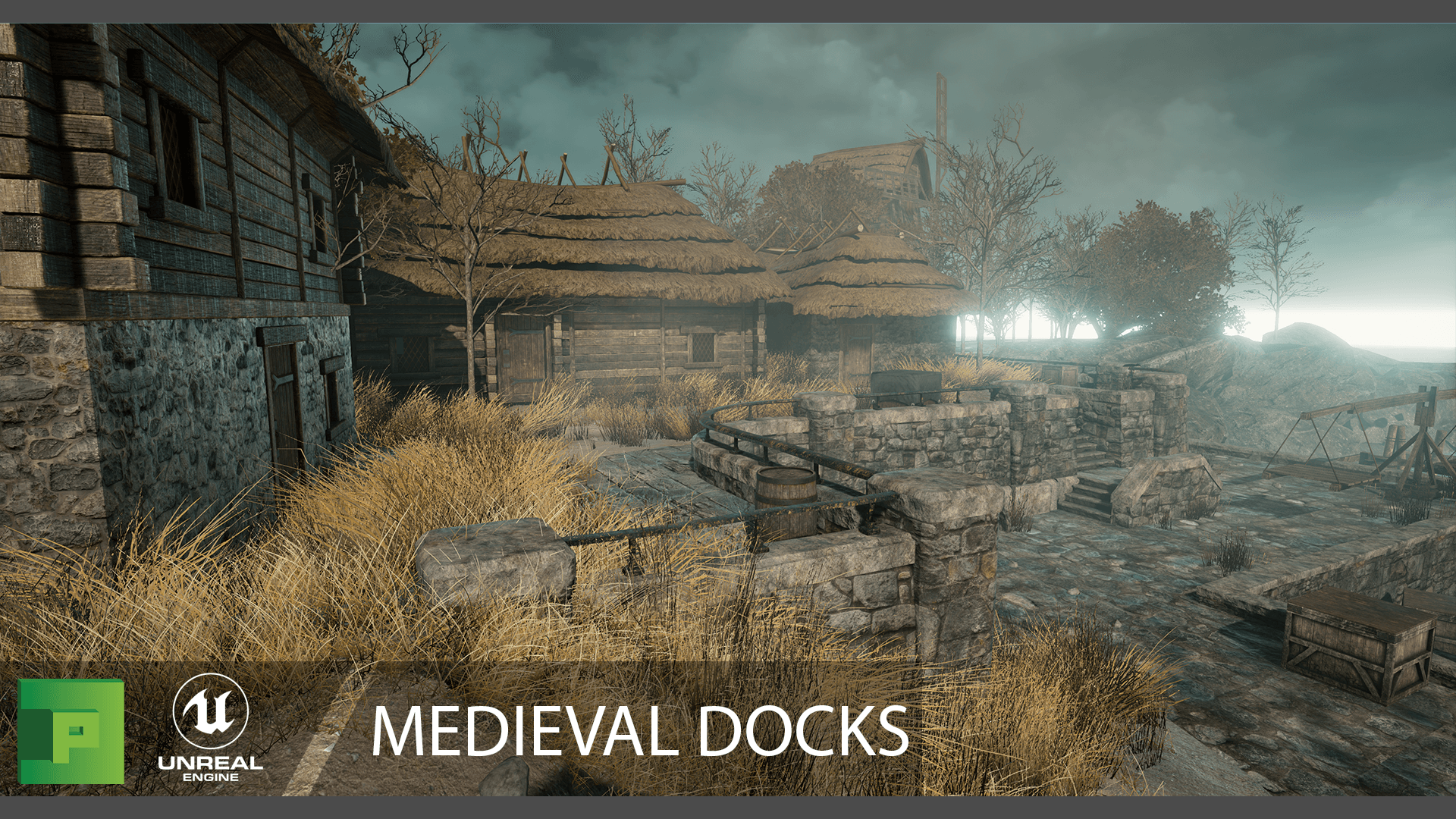 Medieval Docks by PolyPixel in Environments - UE4 Marketplace
