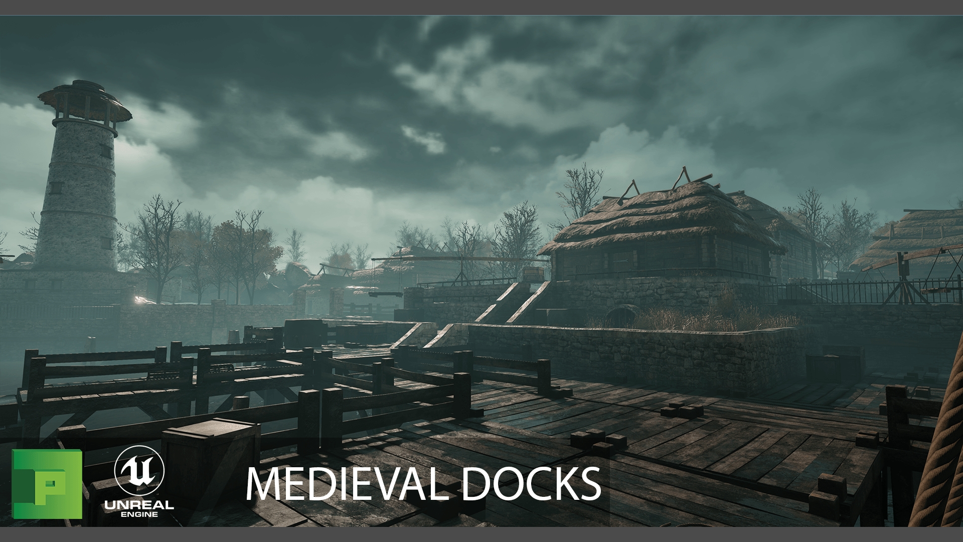 Medieval Docks by PolyPixel in Environments - UE4 Marketplace