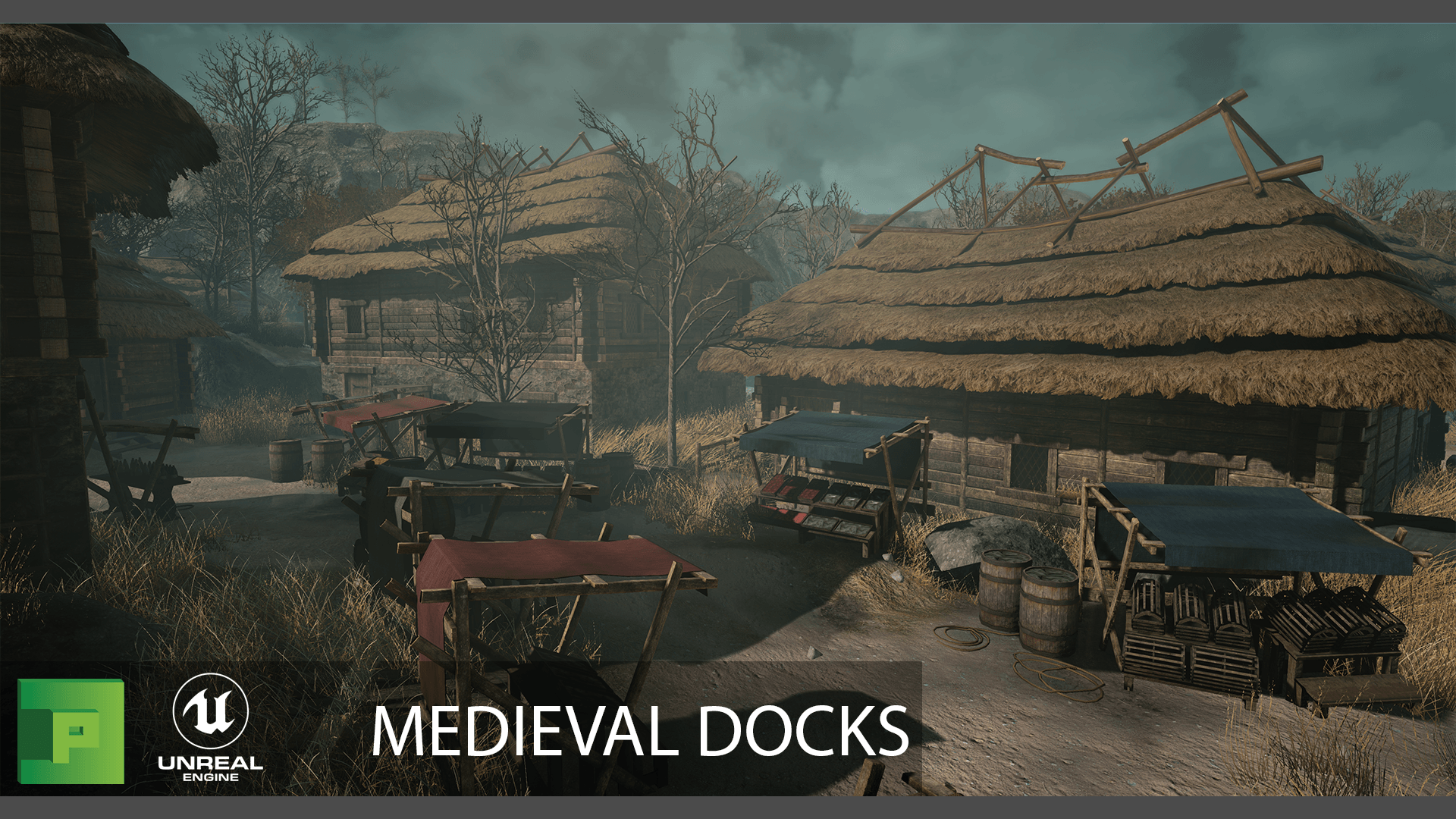 Medieval Docks by PolyPixel in Environments - UE4 Marketplace