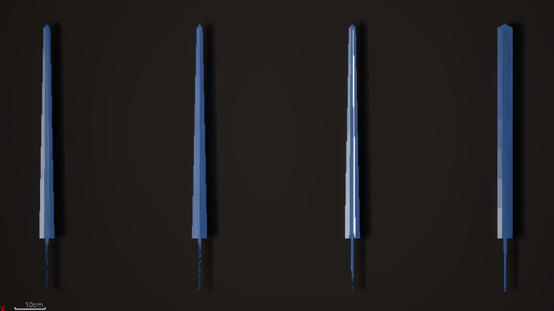 在道具创建的modular Medieval Swords 虚幻引擎商城