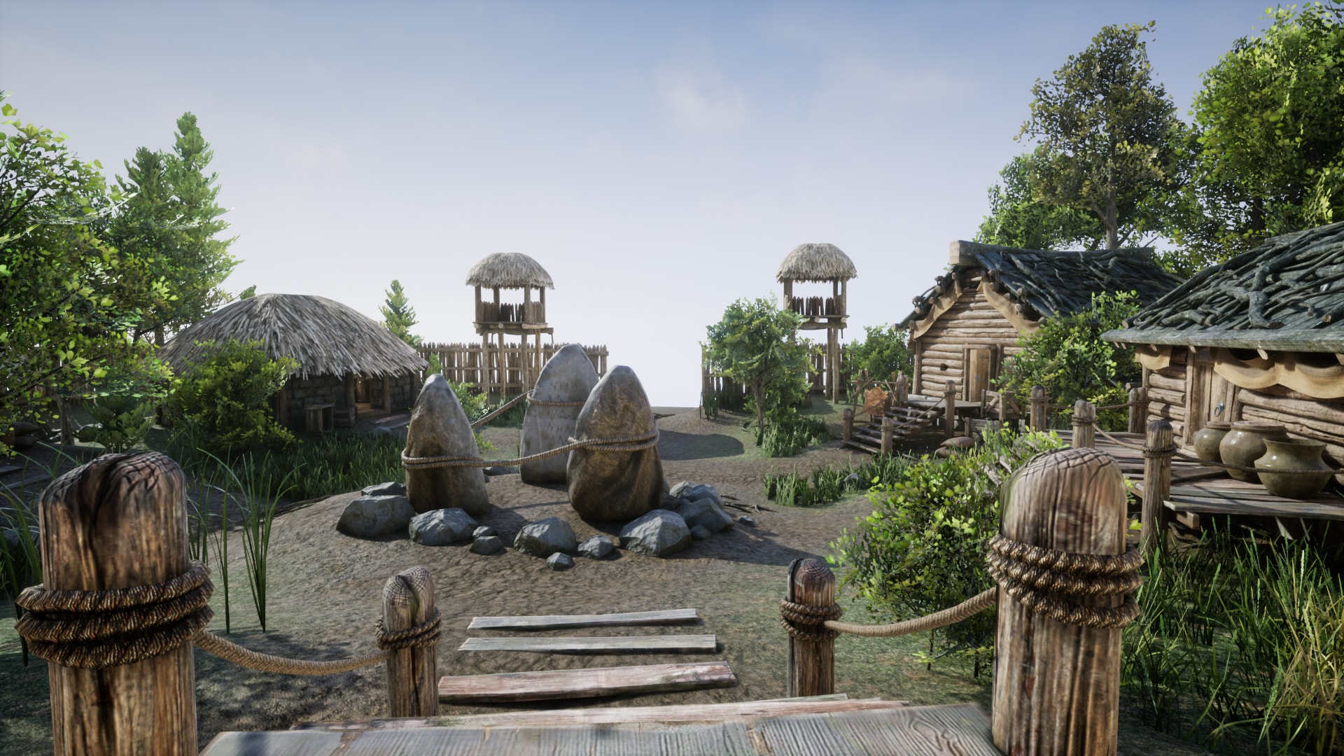 Medieval Town, Models and Materials in Props - UE Marketplace
