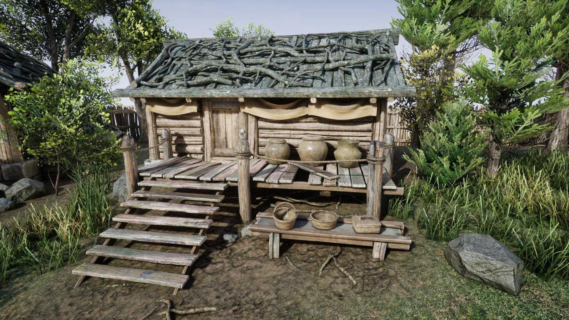 Medieval Town, Models and Materials in Props - UE Marketplace