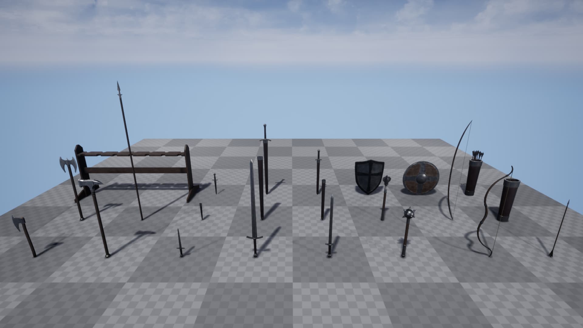 Medieval - Weapons Pack in Weapons - UE Marketplace