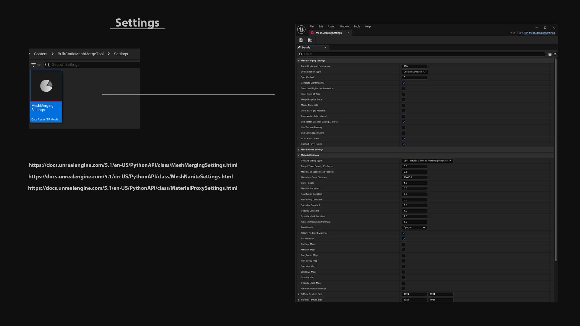 Bulk Static Mesh Merge Tool In Blueprints Ue Marketplace