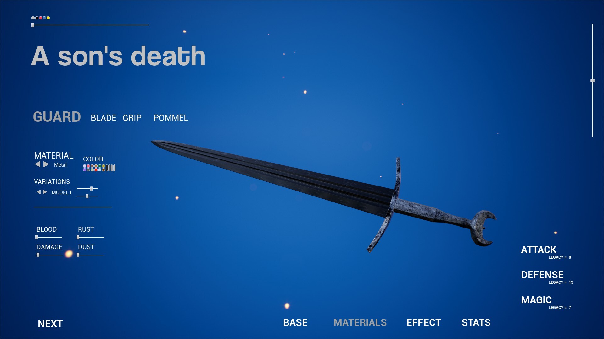 MetaSword - Sword creator in Blueprints - UE Marketplace