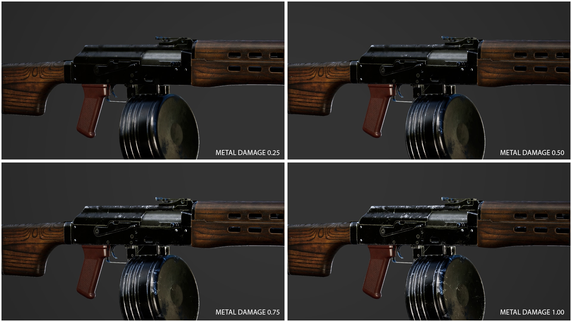 FPS AK Modular Weapons Pack (HQ soviet assault rifles) in Weapons - UE ...