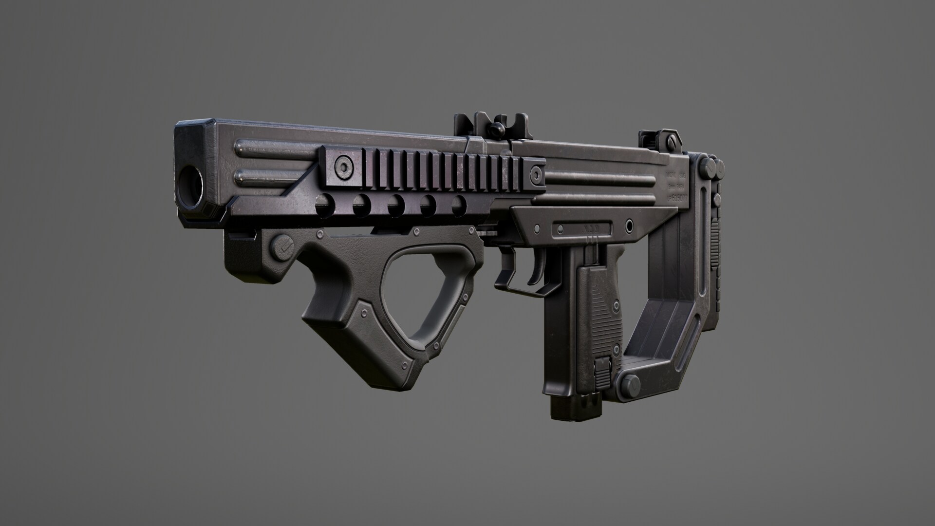 在武器创建的Animated Micro SMG FPS Weapons Pack - 虚幻引擎商城