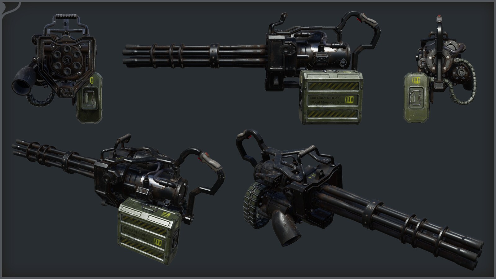 Gatling Minigun in Weapons - UE Marketplace