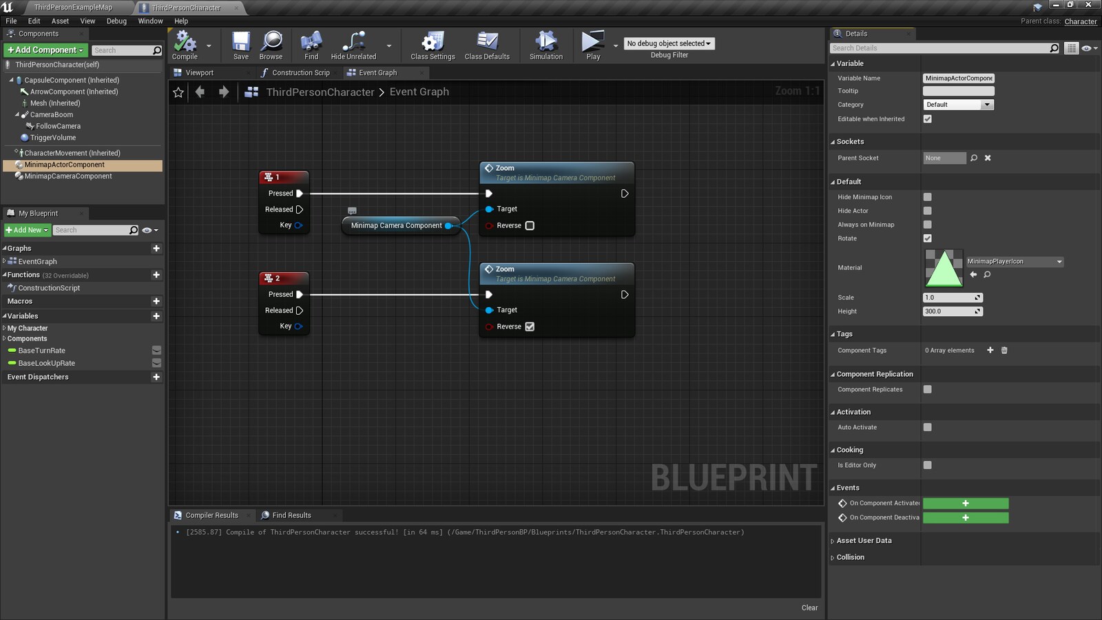 Minimalistic Minimap in Blueprints - UE Marketplace