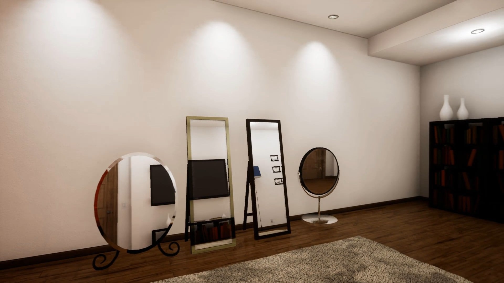 Advanced Modern Mirrors in Architectural Visualization - UE Marketplace