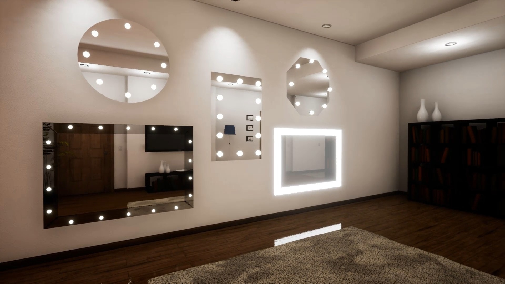Advanced Modern Mirrors in Architectural Visualization - UE Marketplace