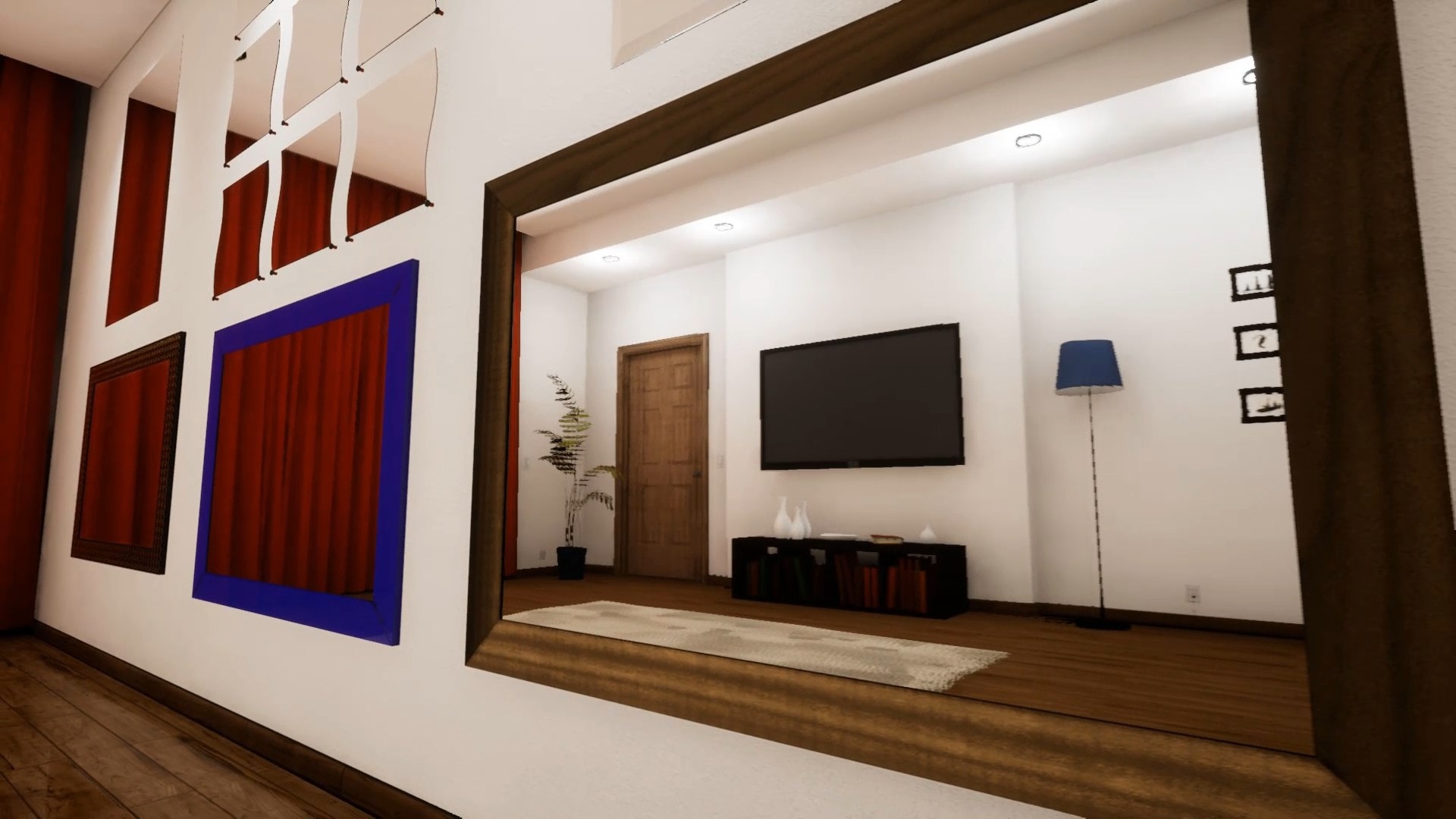 Advanced Modern Mirrors in Architectural Visualization - UE Marketplace