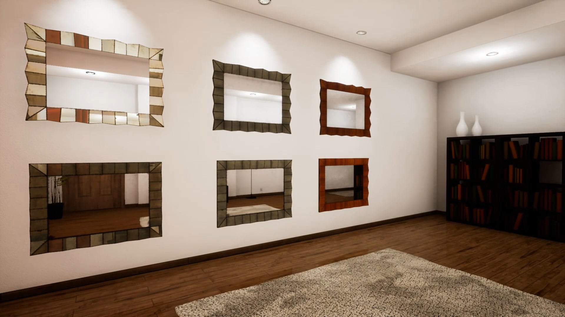 Advanced Modern Mirrors in Architectural Visualization - UE Marketplace