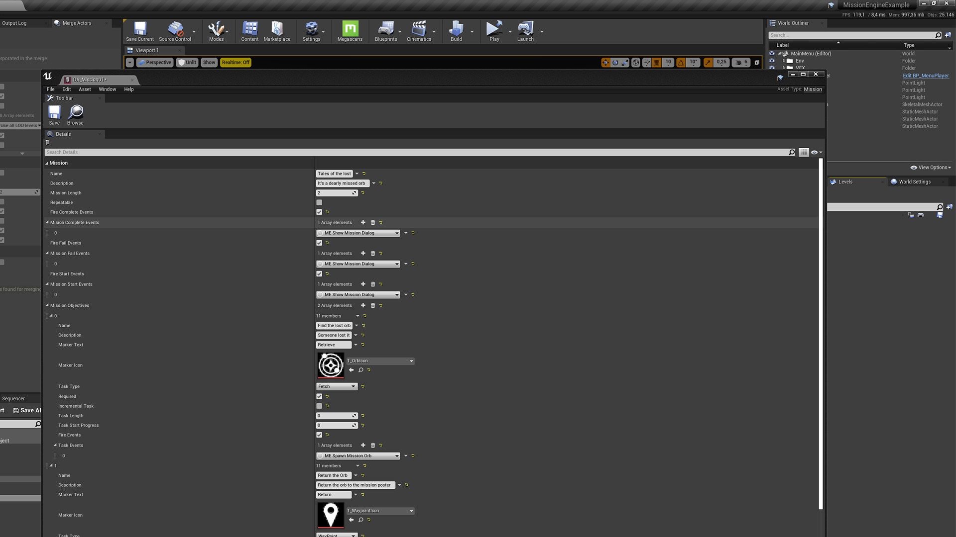 Pro mission engine in Code Plugins - UE Marketplace