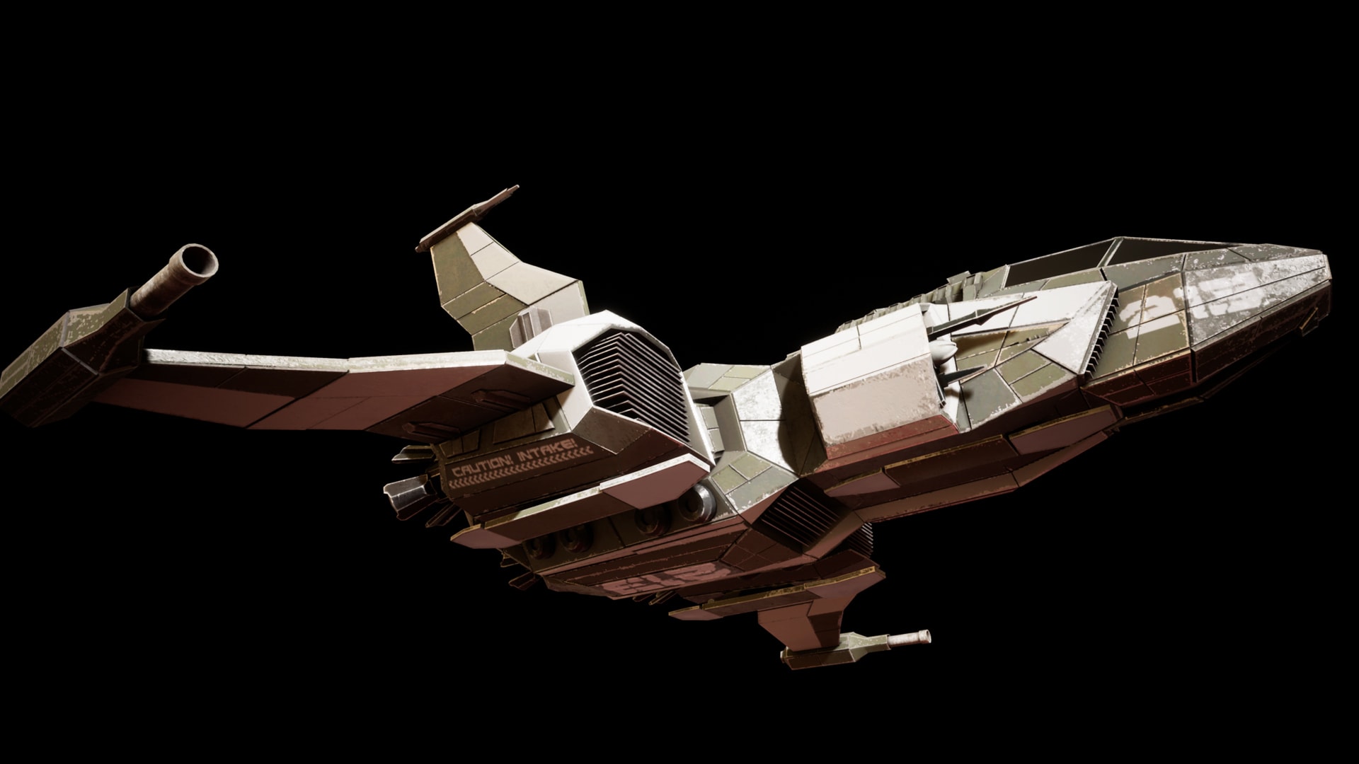 Sci-Fi Interceptor MK3 Space Fighter in Props - UE Marketplace