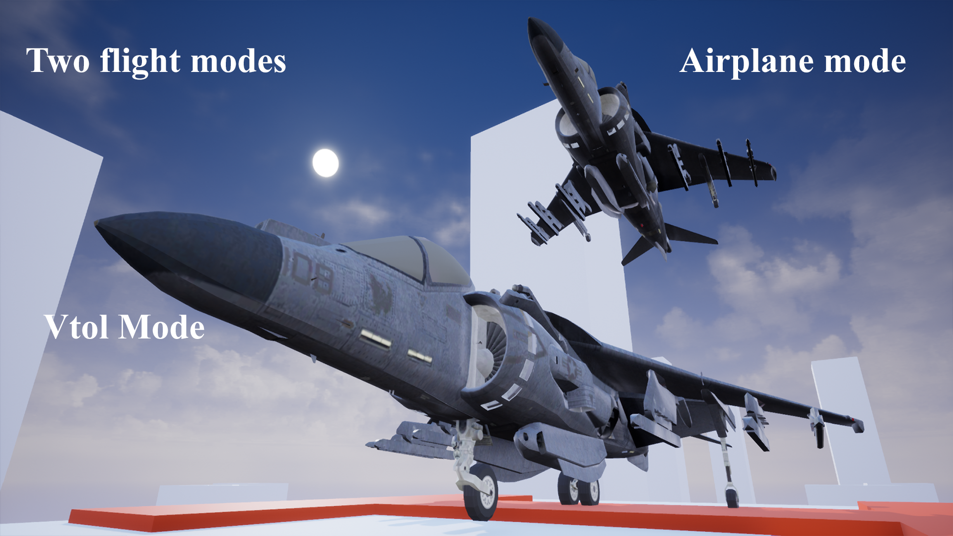 Basic Vtol Template in Blueprints - UE Marketplace