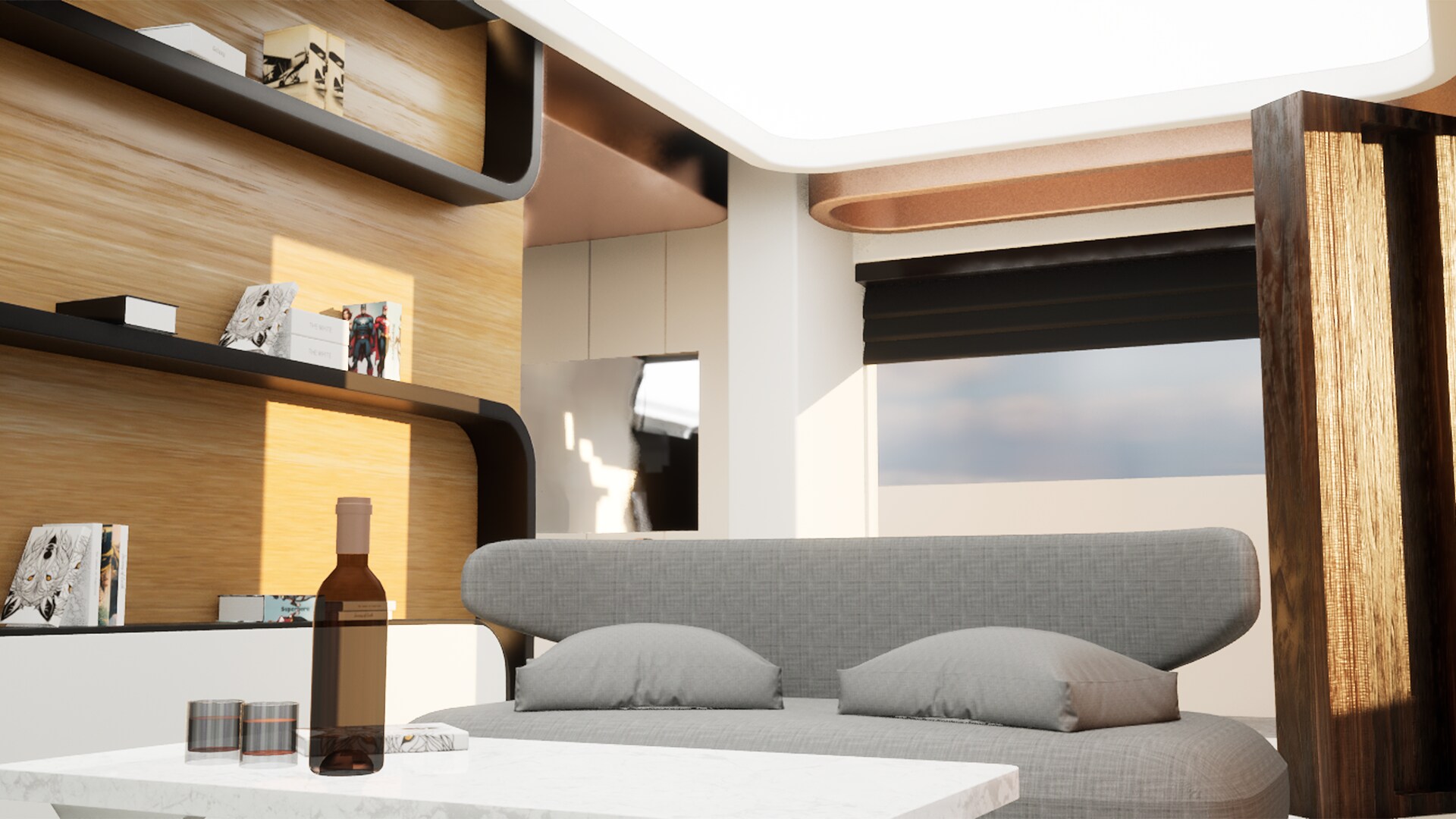 Modular Home Interior in Architectural Visualization - UE Marketplace