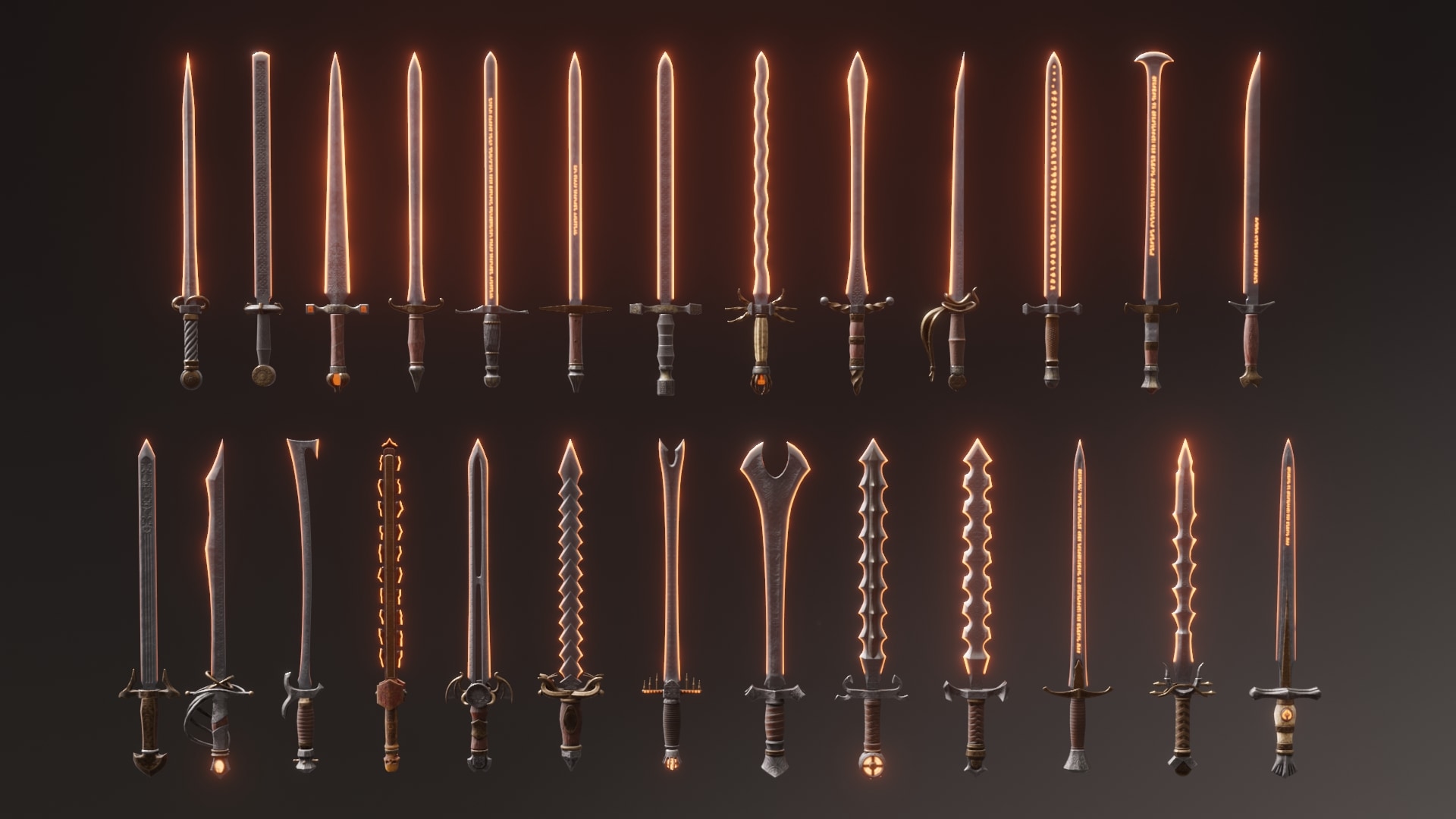 Modular one -handed swords v1.1 in Weapons - UE Marketplace