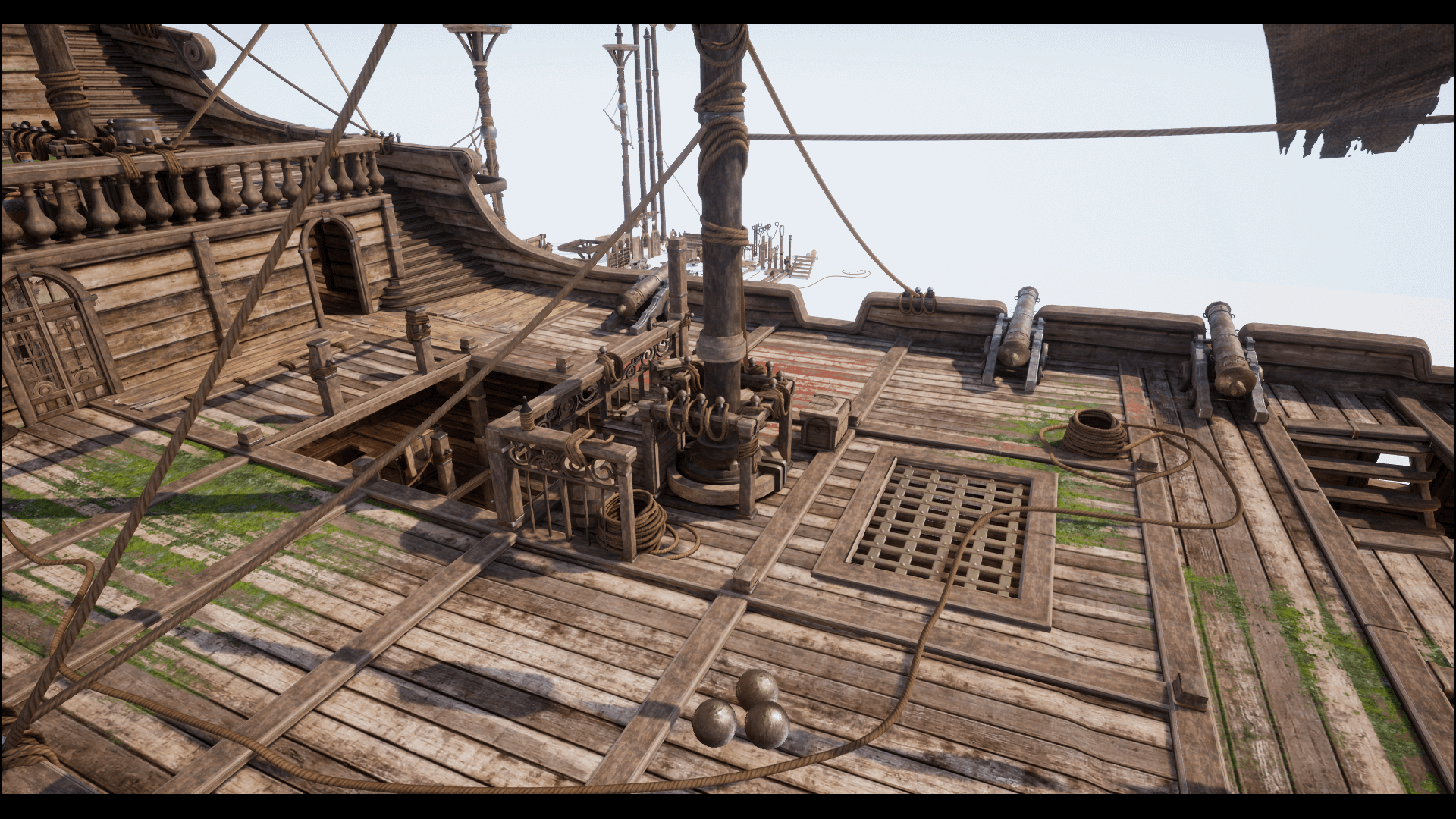 LEAKED GAME ASSETS - Harbour Pack Wooden Modular Assets
