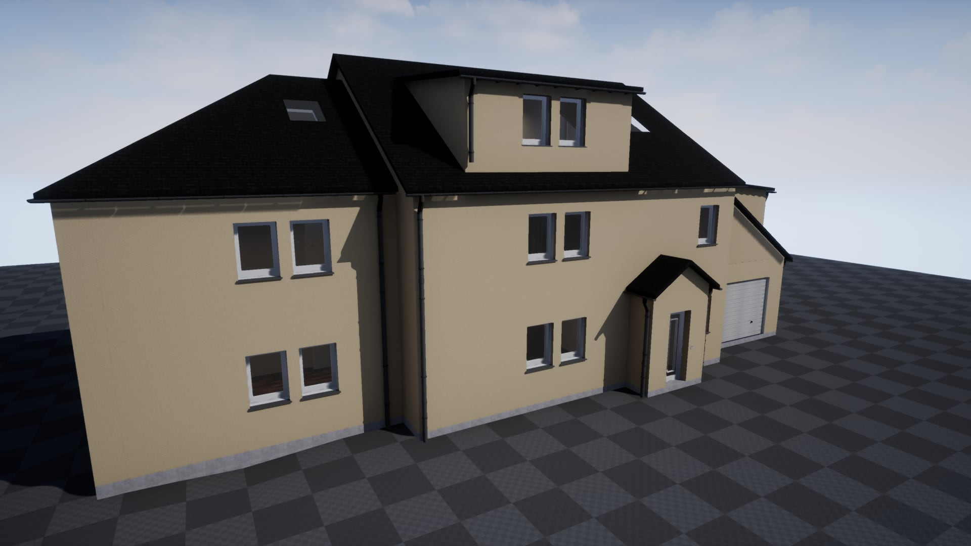 European House Modular Building Pack in Architectural Visualization ...