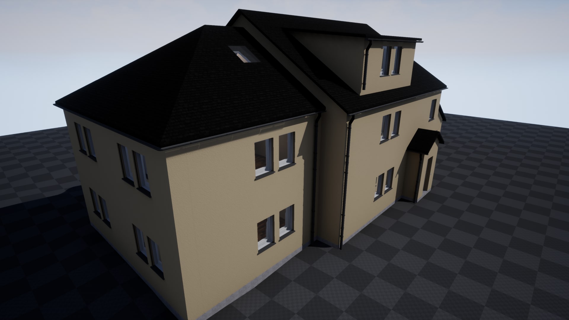 European House Modular Building Pack in Architectural Visualization ...