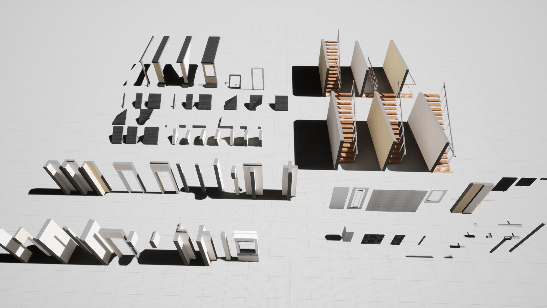 European House Modular Building Pack in Architectural Visualization ...