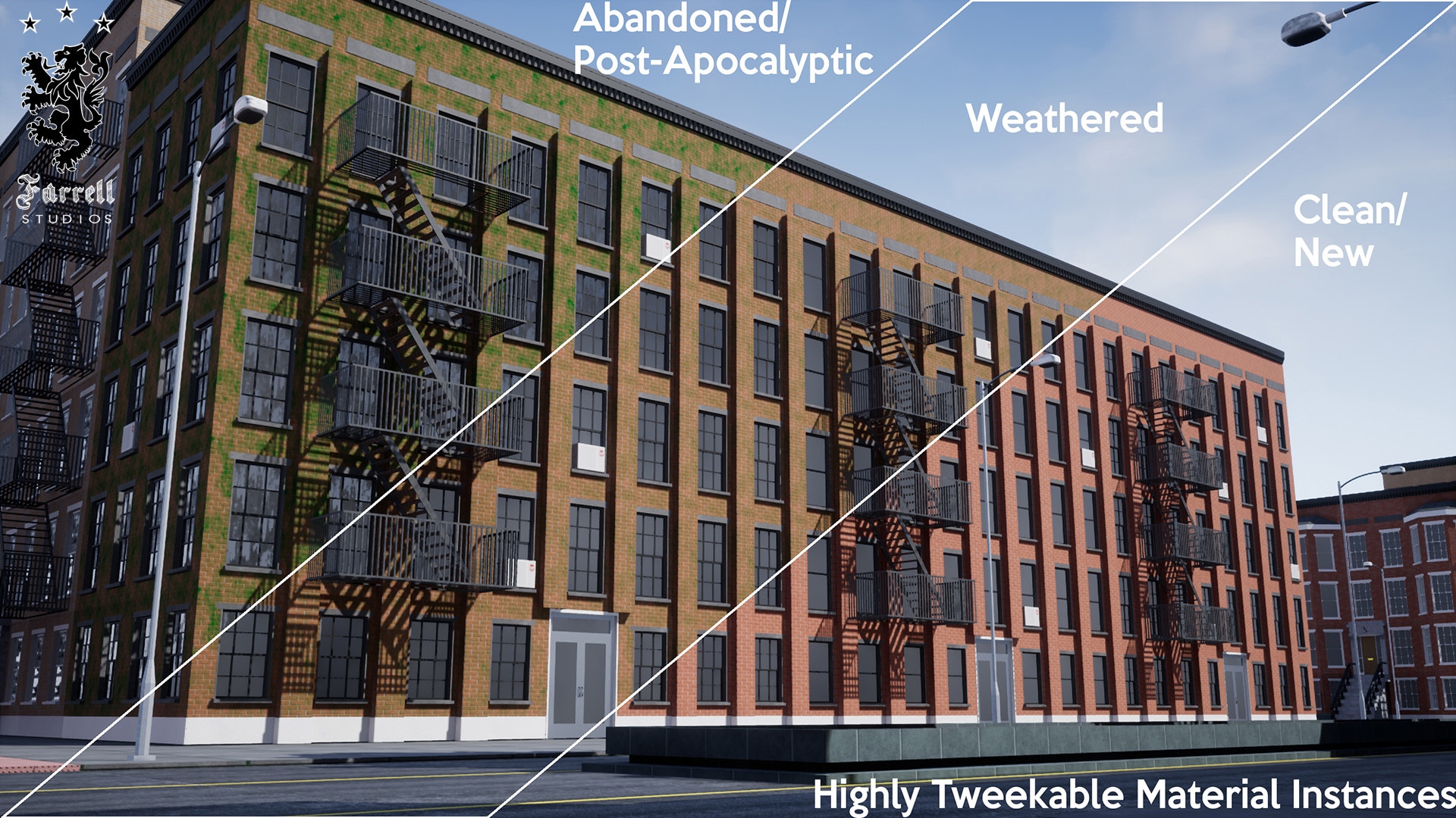 Modular Street Pack in Environments - UE Marketplace