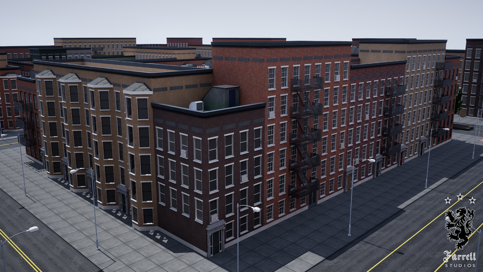 Modular Street Pack in Environments - UE Marketplace