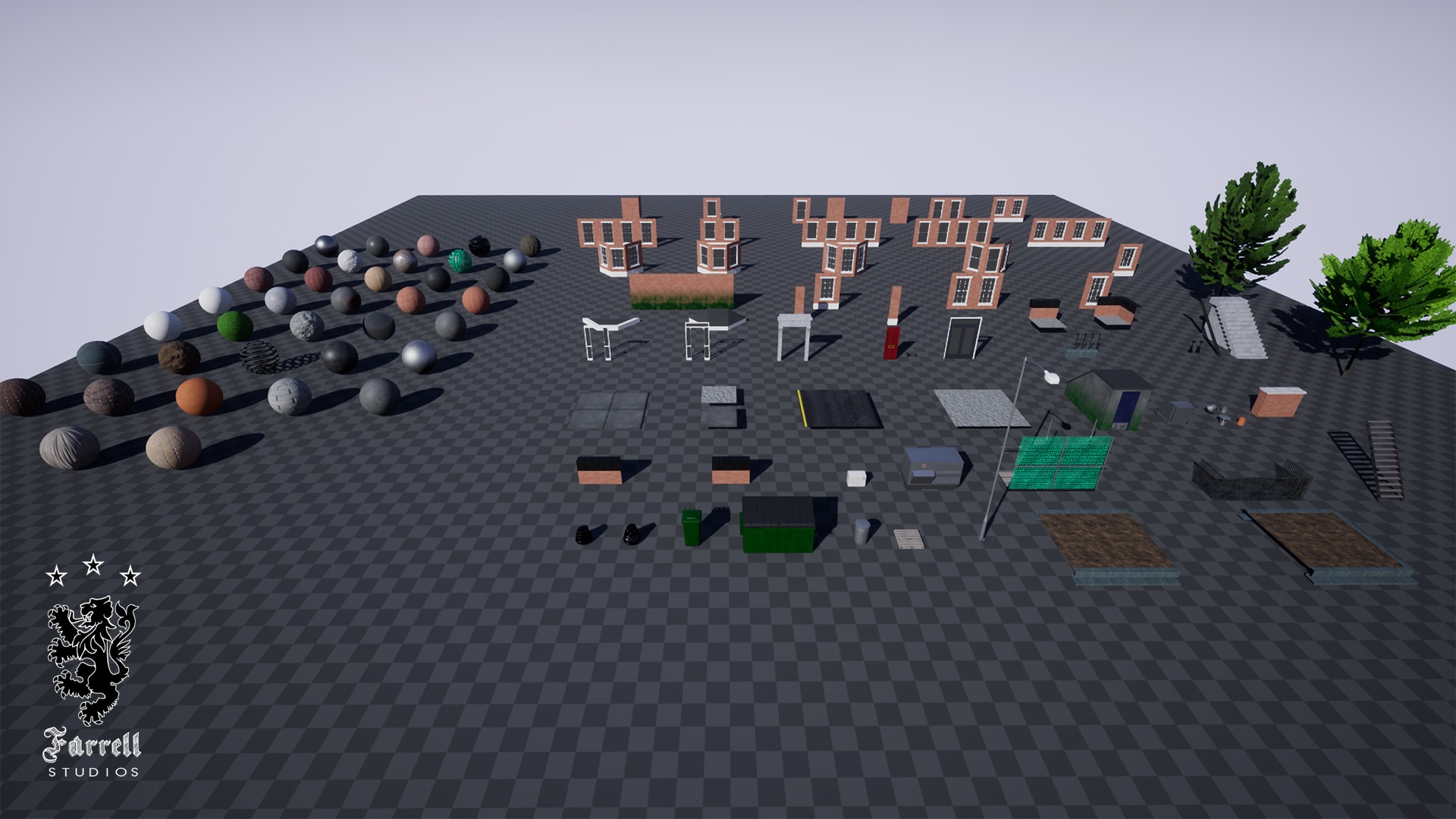 Modular Street Pack in Environments - UE Marketplace