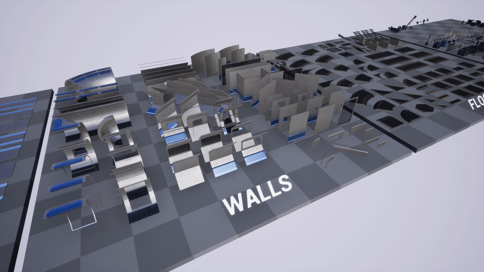 Modular Tech Environment in Environments - UE Marketplace