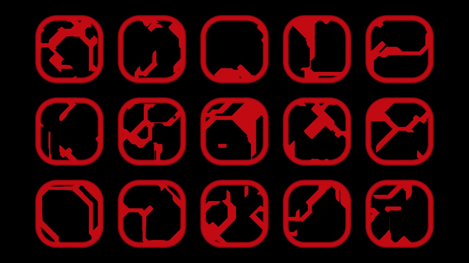 More Xeno Runes: Alien Alphabet UI UMG and Decal Series in 2D Assets ...