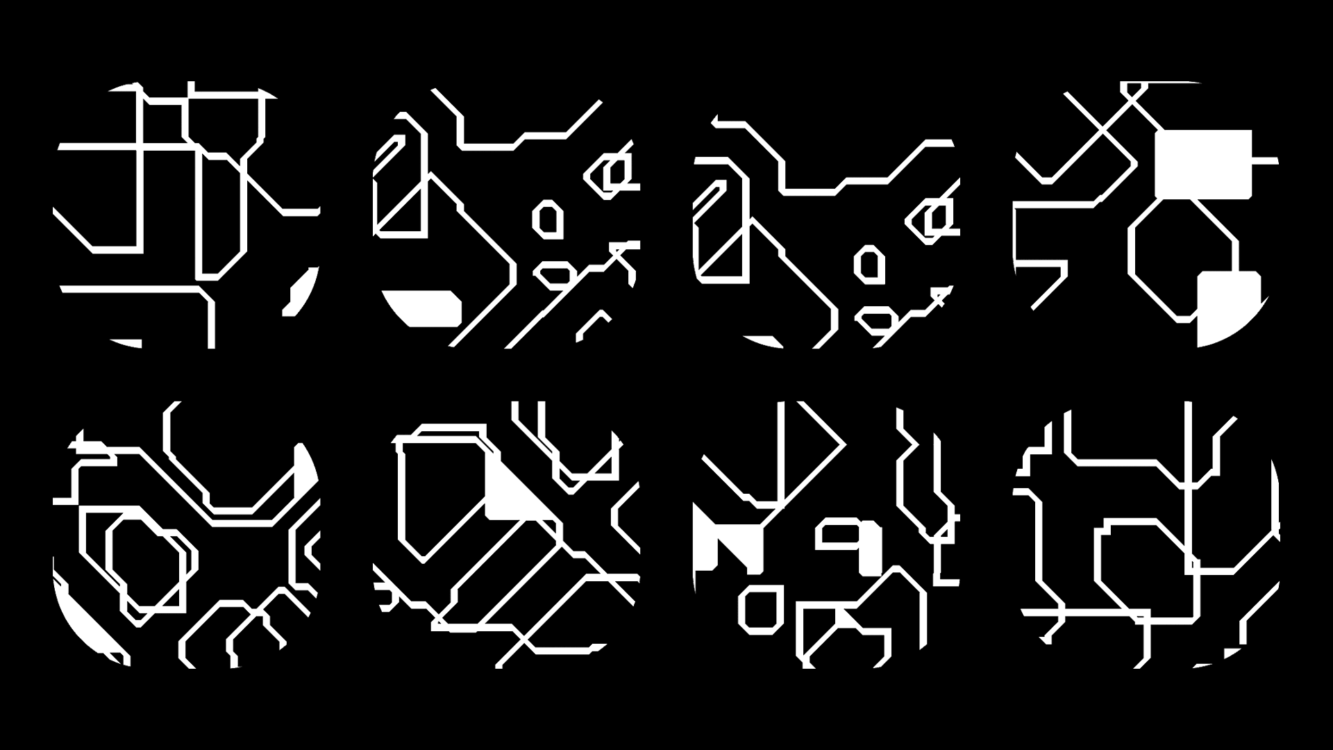 Alien Alphabet Symbols