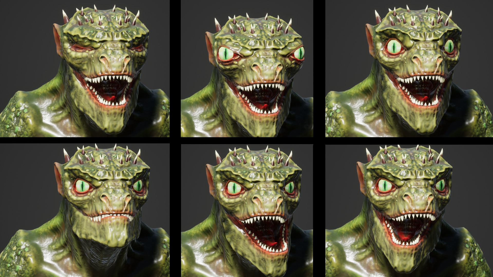 Alien Lizard 01 in Characters - UE Marketplace