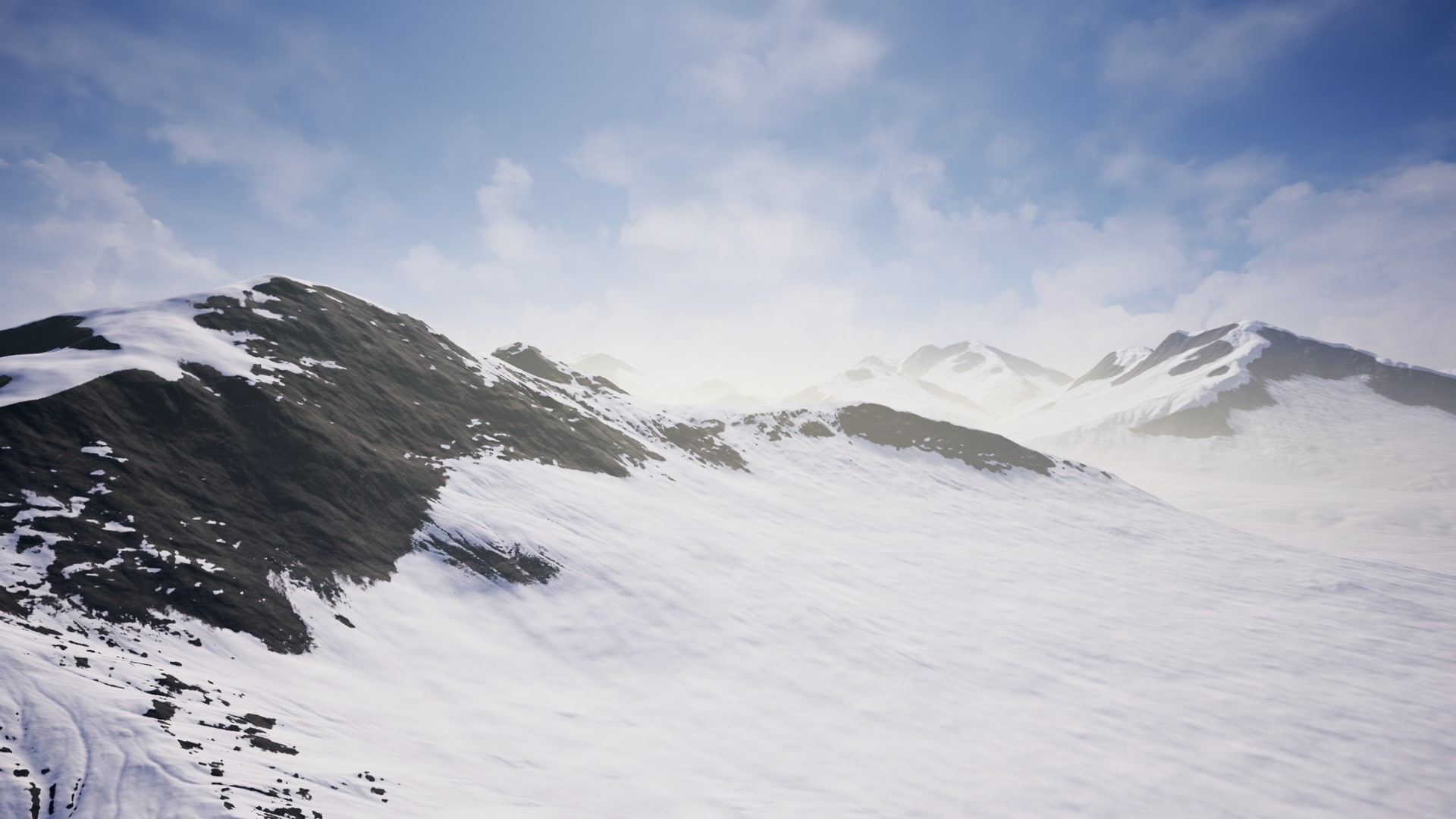 Landscape Procedural Auto Material in Environments - UE Marketplace