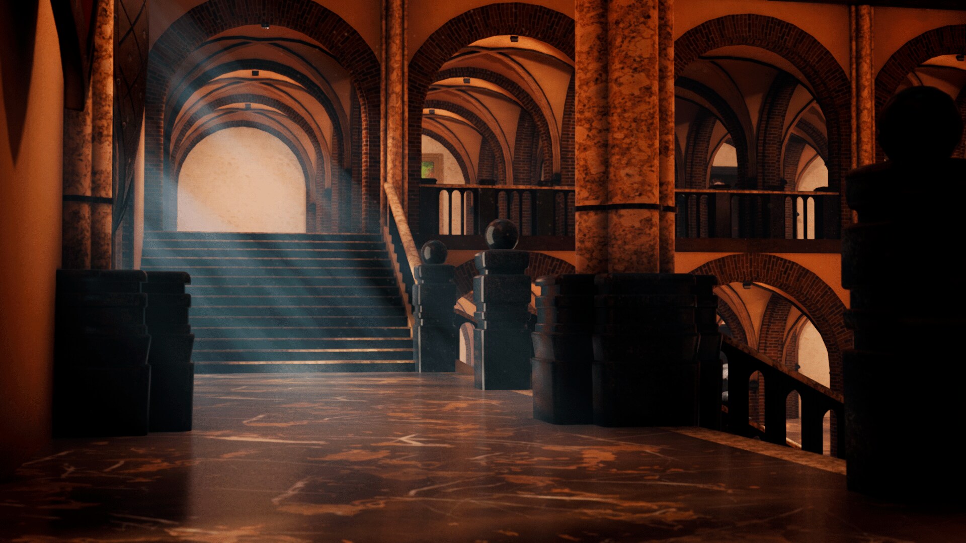 Medieval museum - modular building and exhibits：環境 - UE マーケットプレイス