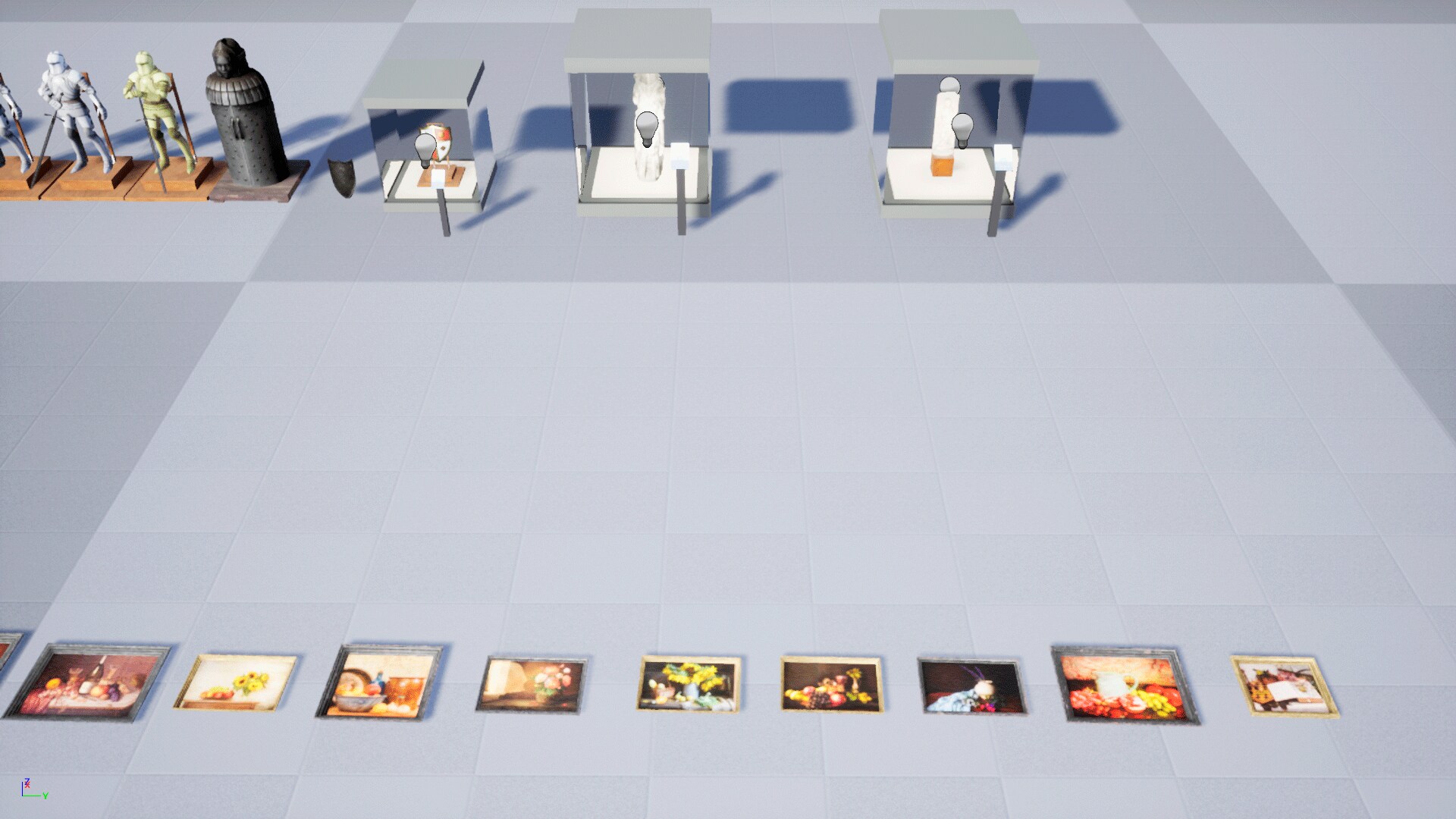 Medieval museum - modular building and exhibits：環境 - UE マーケットプレイス