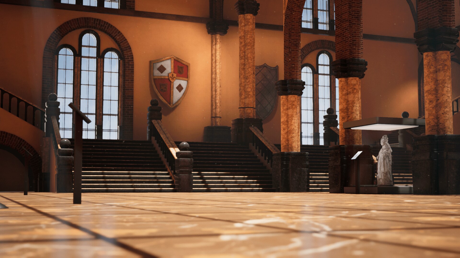 Medieval museum - modular building and exhibits：環境 - UE マーケットプレイス