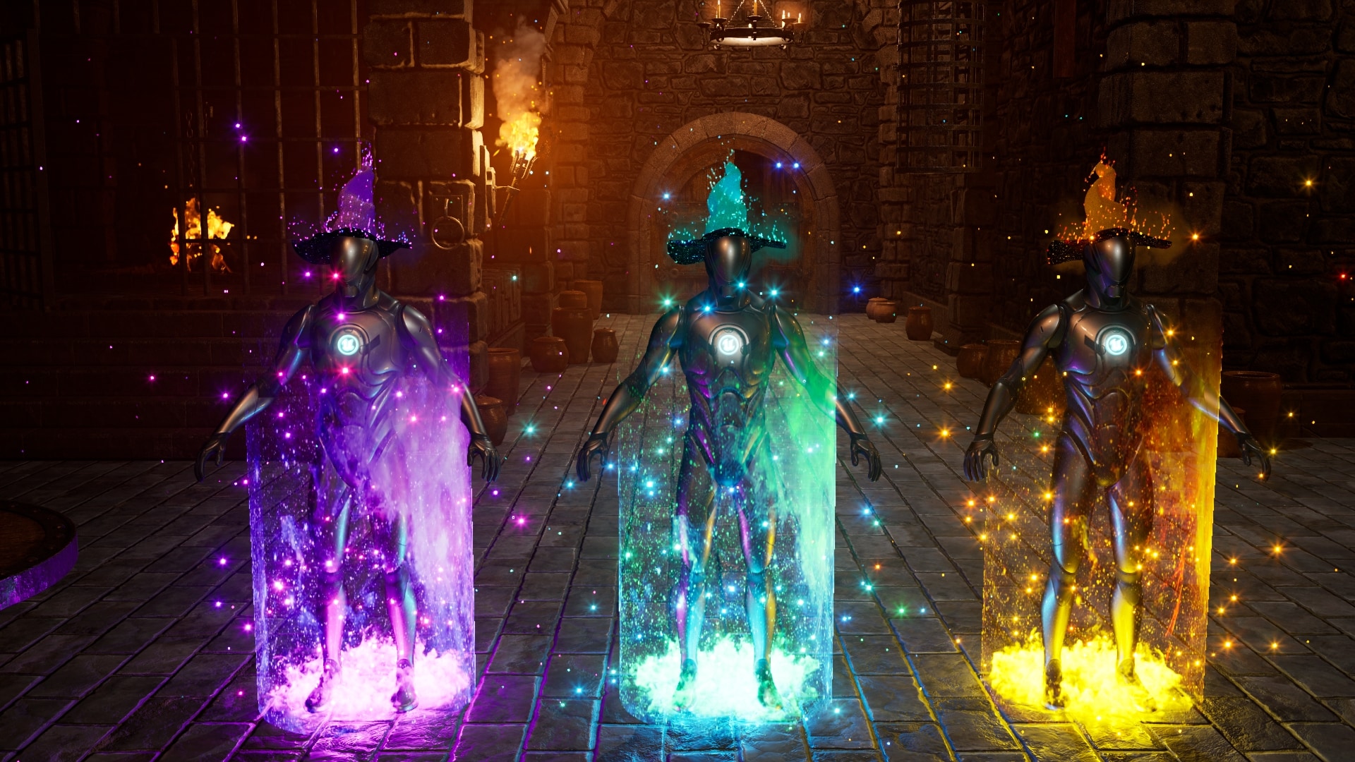 Elemental Auras VFX Pack in Visual Effects - UE Marketplace