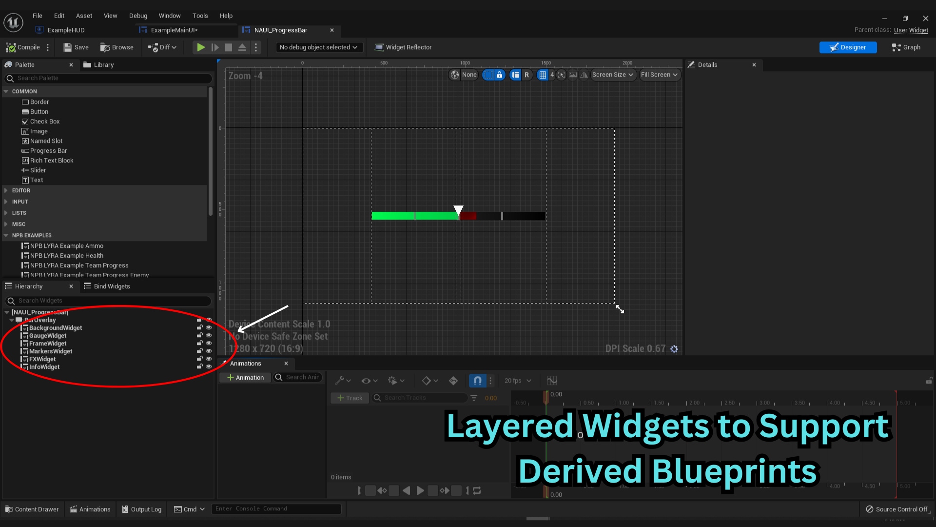 在蓝图创建的Neph's Advanced UI Progress Bars - 虚幻引擎商城 在蓝图创建的Neph's Advanced UI Progress Bars - 虚幻引擎商城