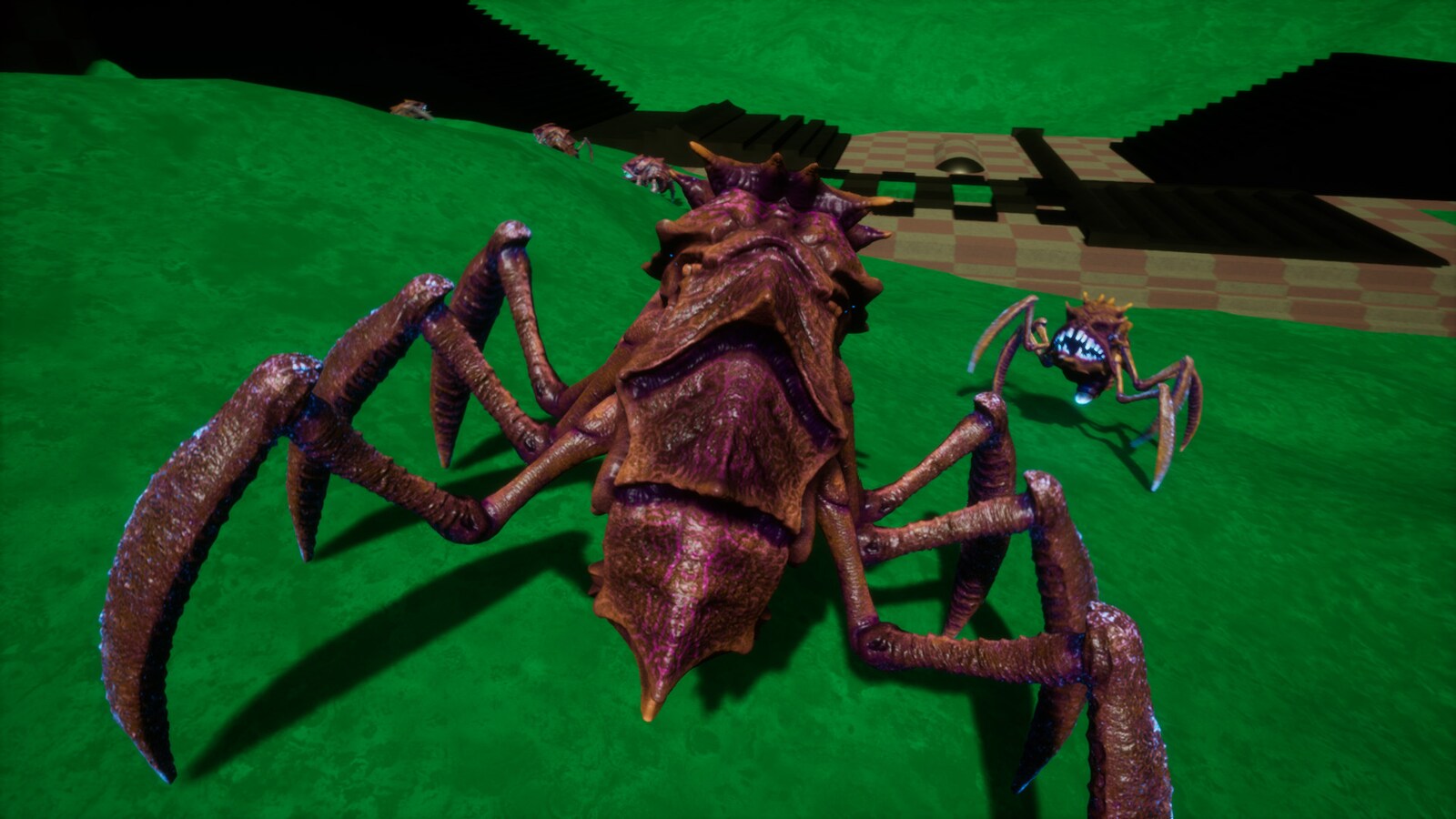 Alien Crab Monster with AI in Characters - UE Marketplace